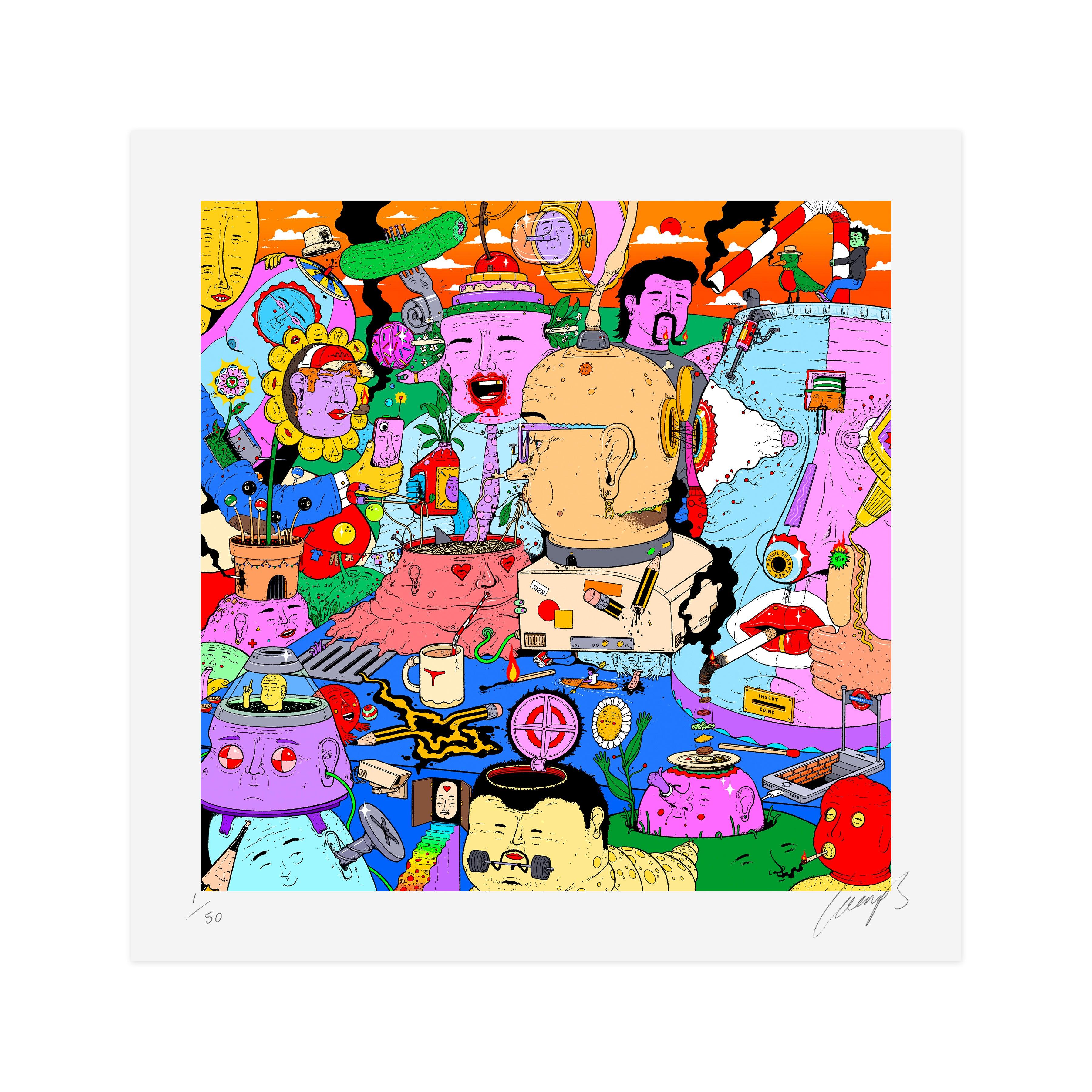 "Lump Land" Limited Edition Print – Lumps