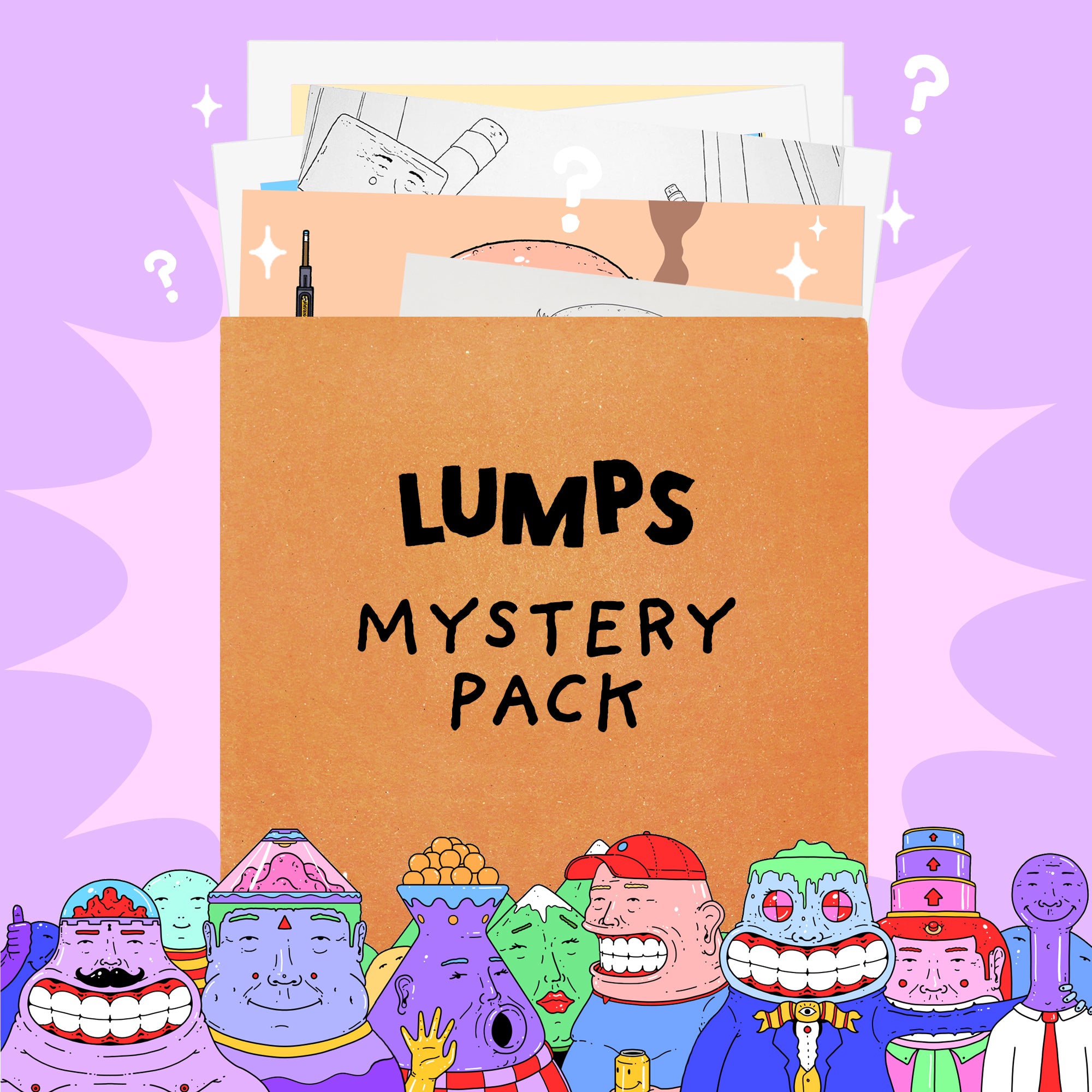 Mystery Pack – Artwork Bundle – Lumps
