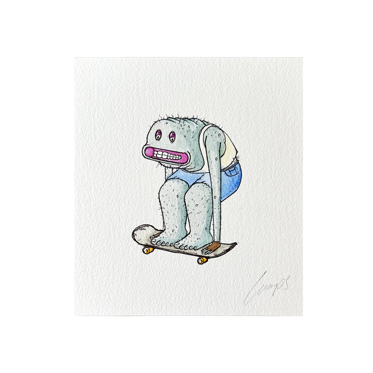 "Brian" Illustration – 2016 Original by Sam Drew – Lumps